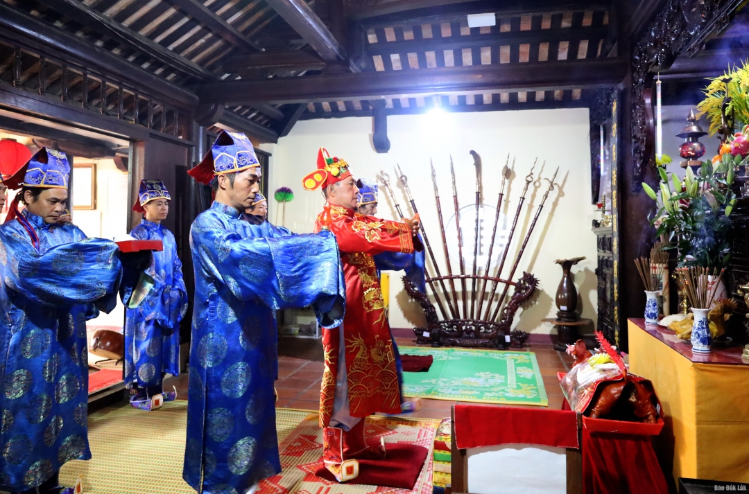 Lễ Tế Xuân Ất Tỵ tại Di tích lịch sử Quốc gia Đình Lạc Giao - Buôn Ma ...